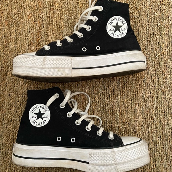 Converse | Shoes | Womens Converse High Top Platforms Size 75 | Poshmark